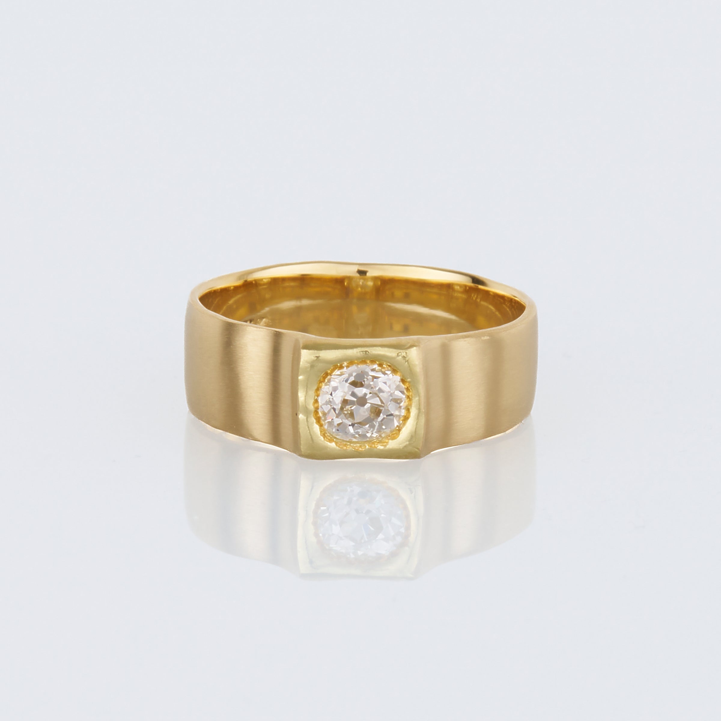 0.46 Carat One-of-a-Kind Old Mine Cut Diamond Ring – Satomi Kawakita ...