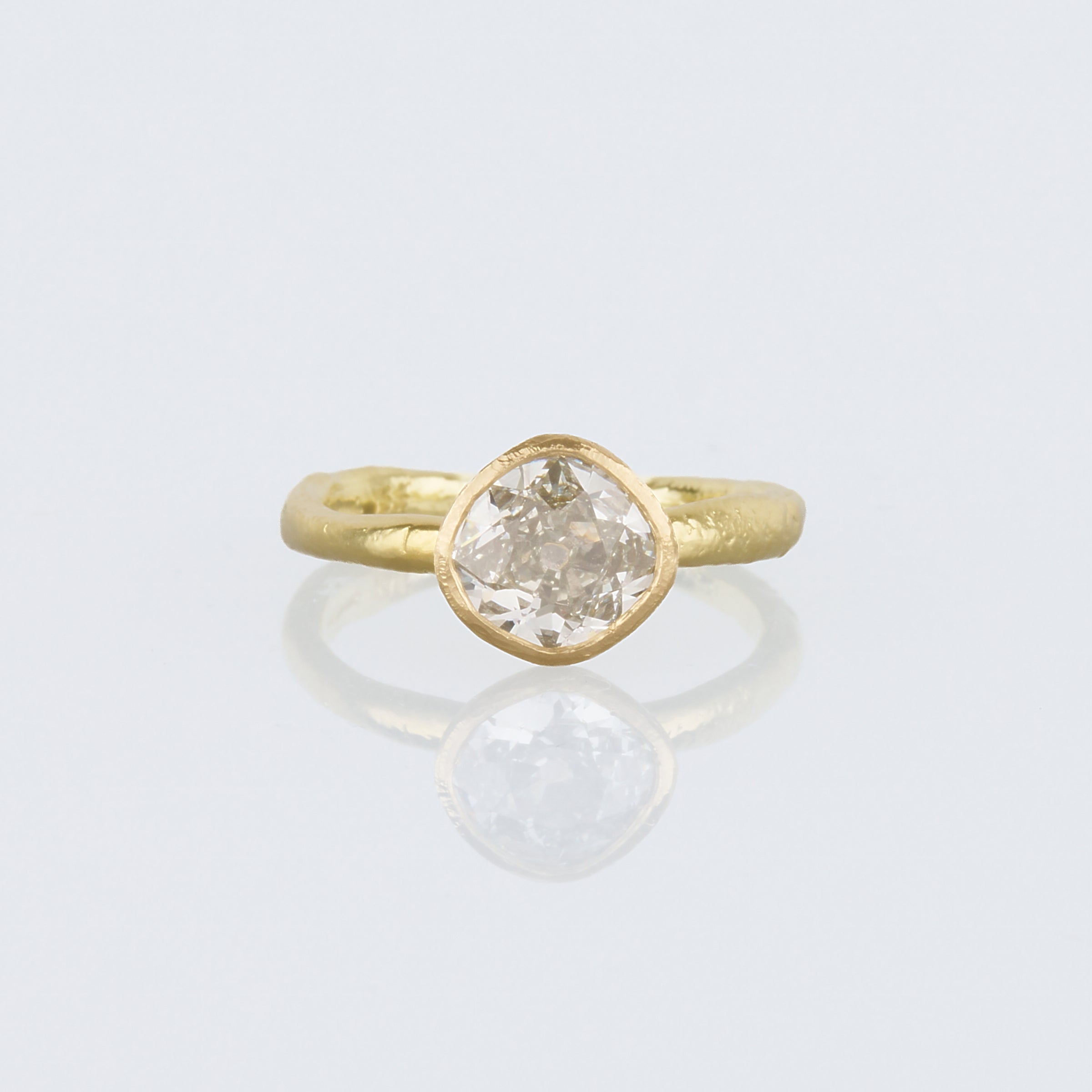 1.59 Carat One-of-a-Kind Antique Old Mine Cut Diamond Ring – Satomi ...